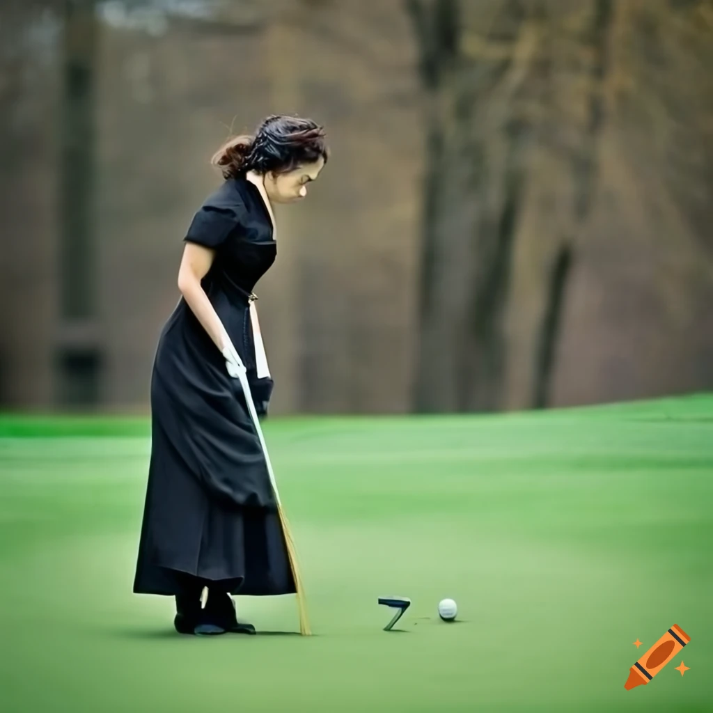 Man golfing on a donkey in florida on Craiyon