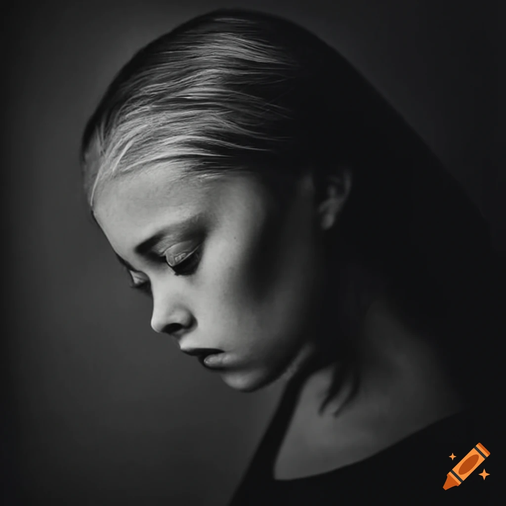 Album cover depicting depression on Craiyon