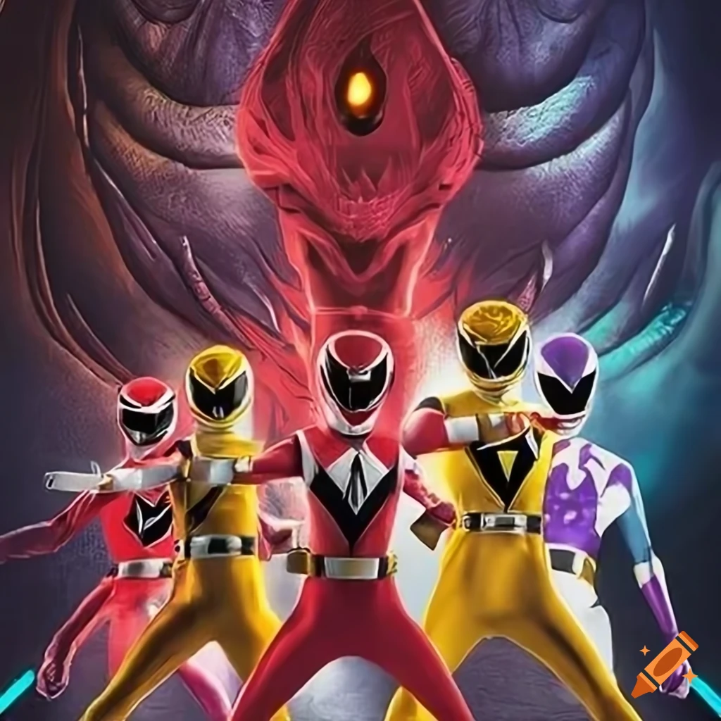 Power rangers: spirit dragons movie poster