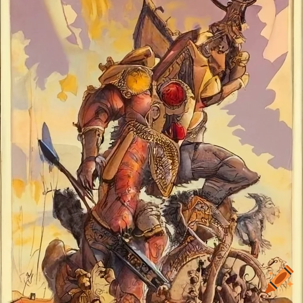 Jack kirby original art page from heritage auctions