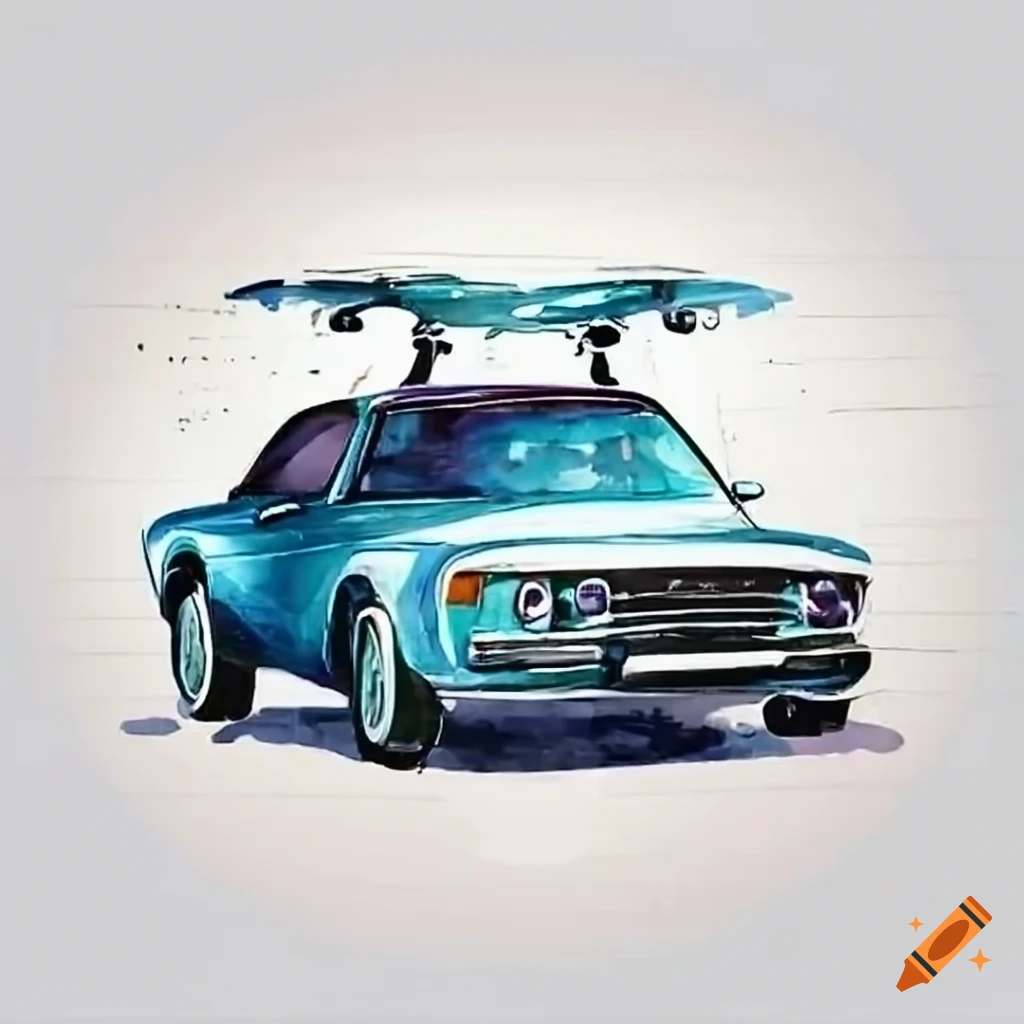 Luxury dream car on Craiyon