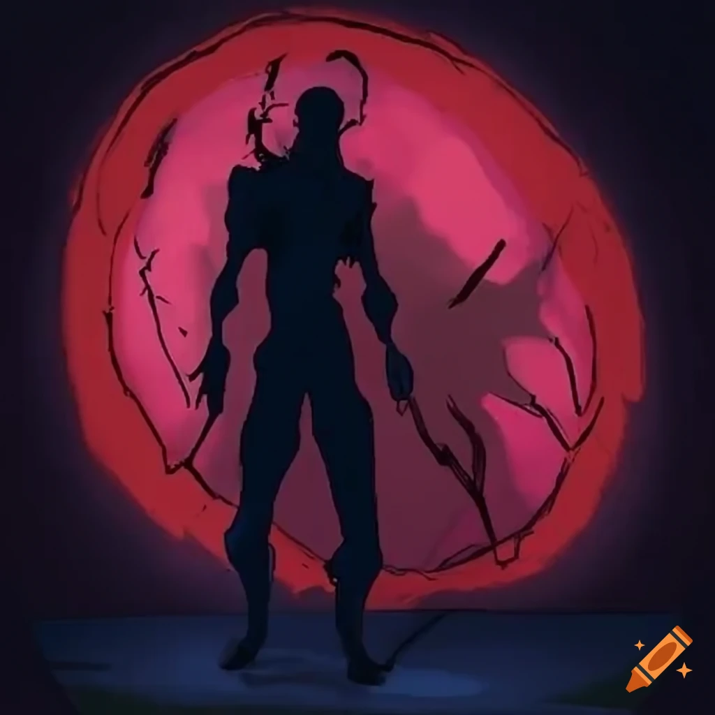 Brazilian phonk cover with a shadow figure raising fist with flames on ...