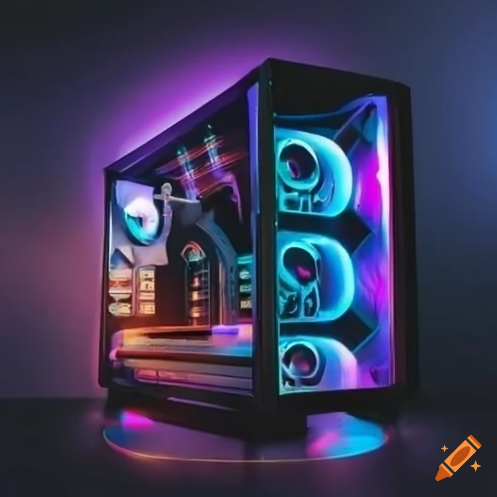 Personal computer on Craiyon