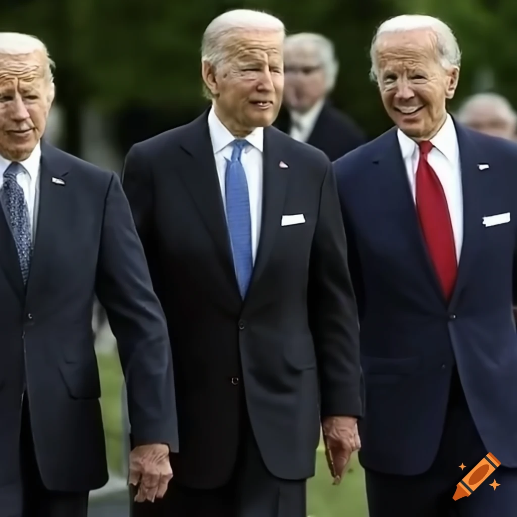 Photograph of President Joe Biden in Ireland on Craiyon
