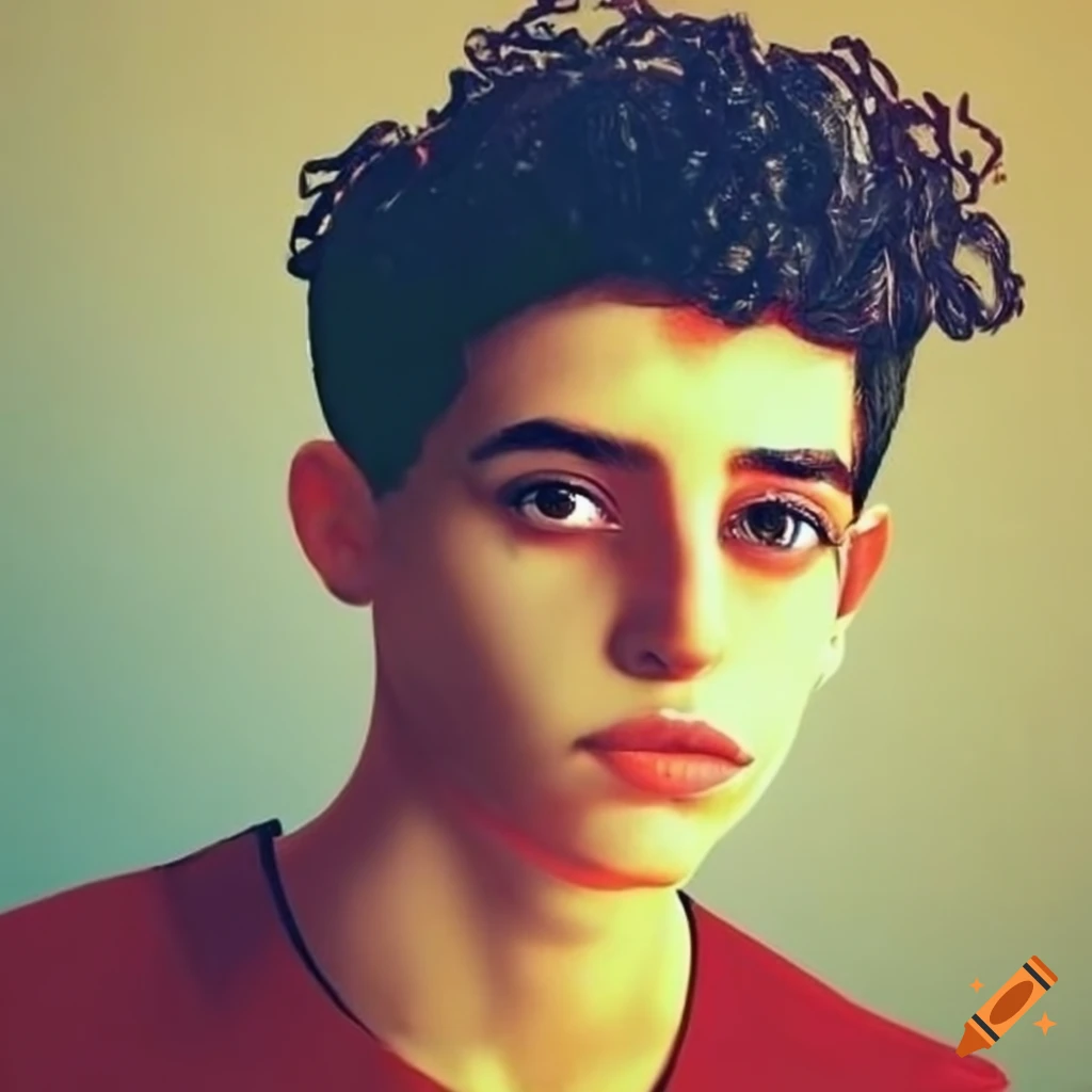 Digital portrait of ayman mahmoud on Craiyon