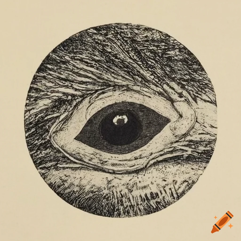 Evil eye of doom by kittelsen on Craiyon