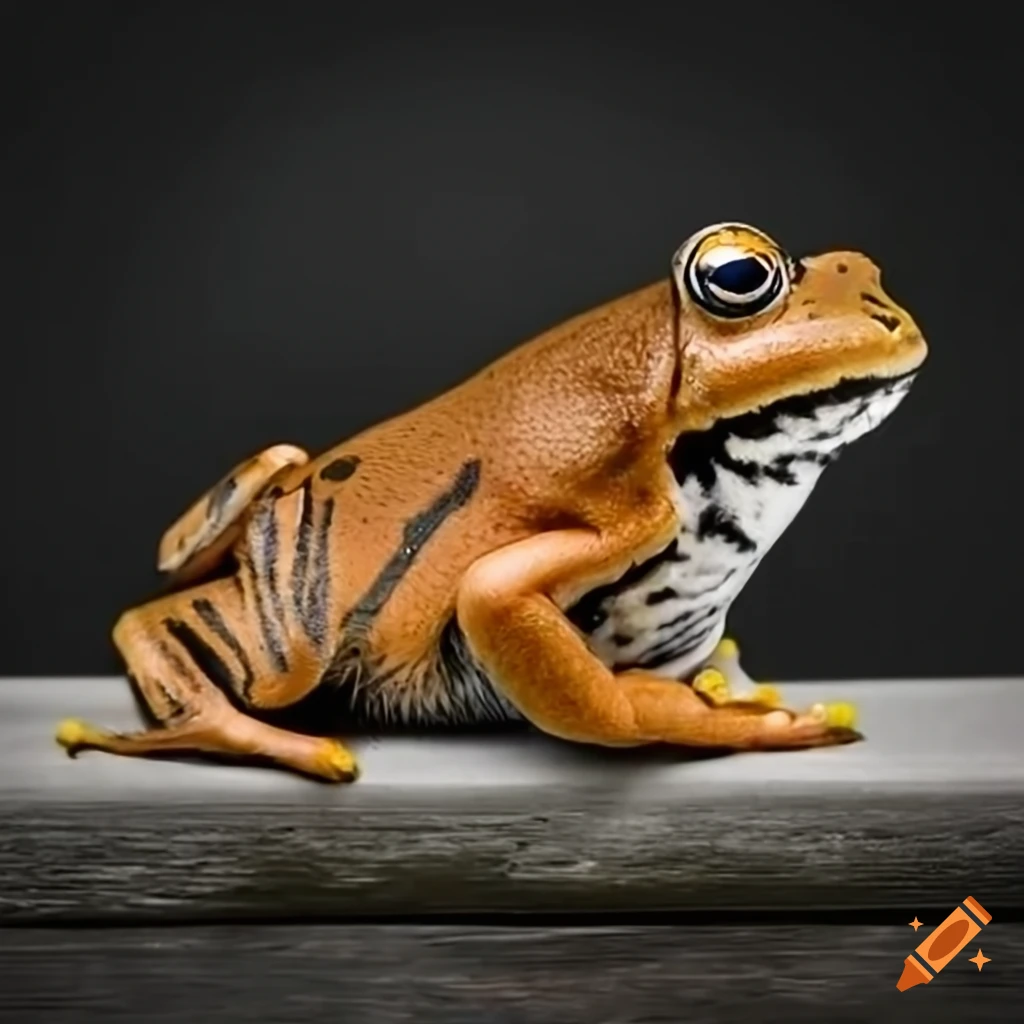 Handsome frog prince on Craiyon