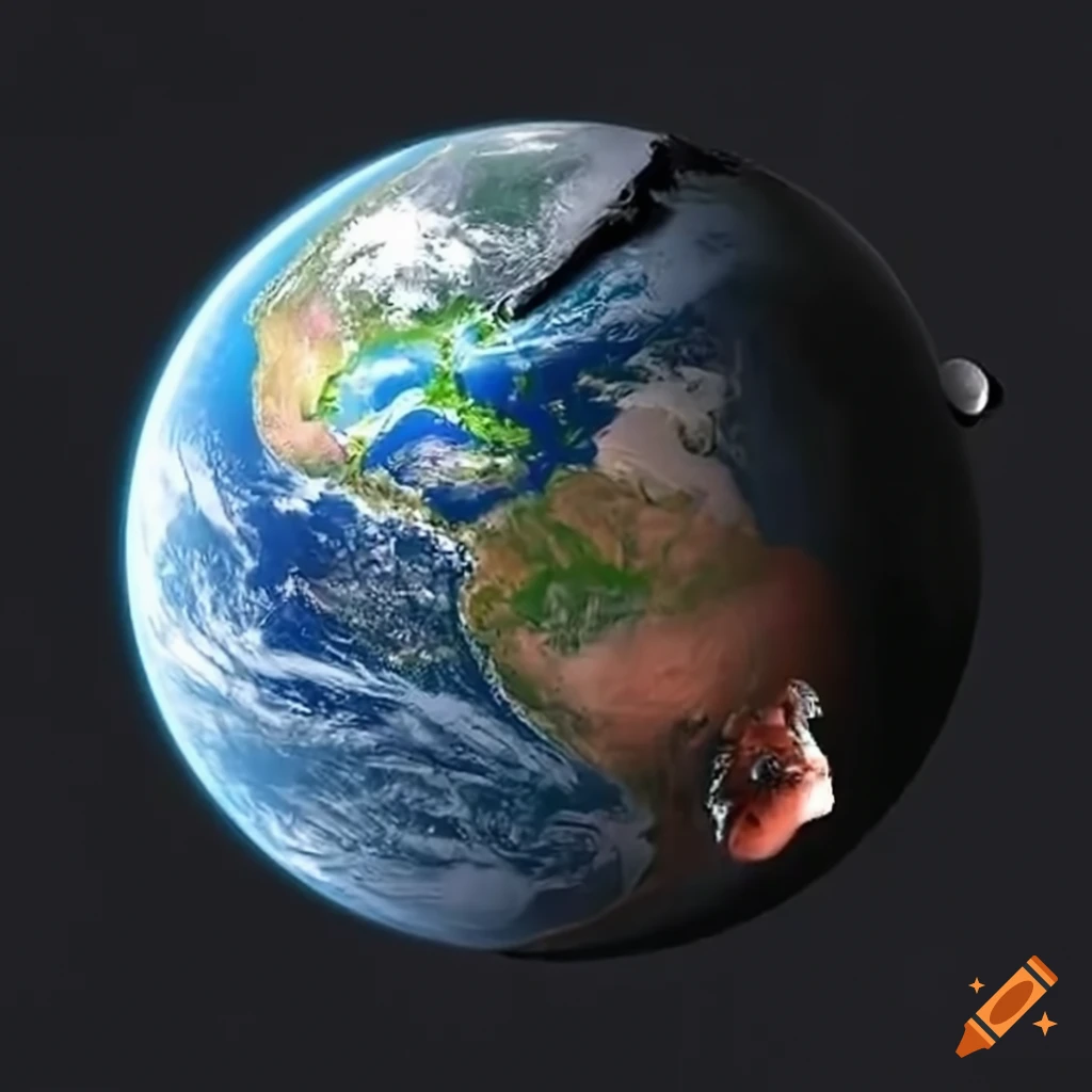 Image of a turkey in space