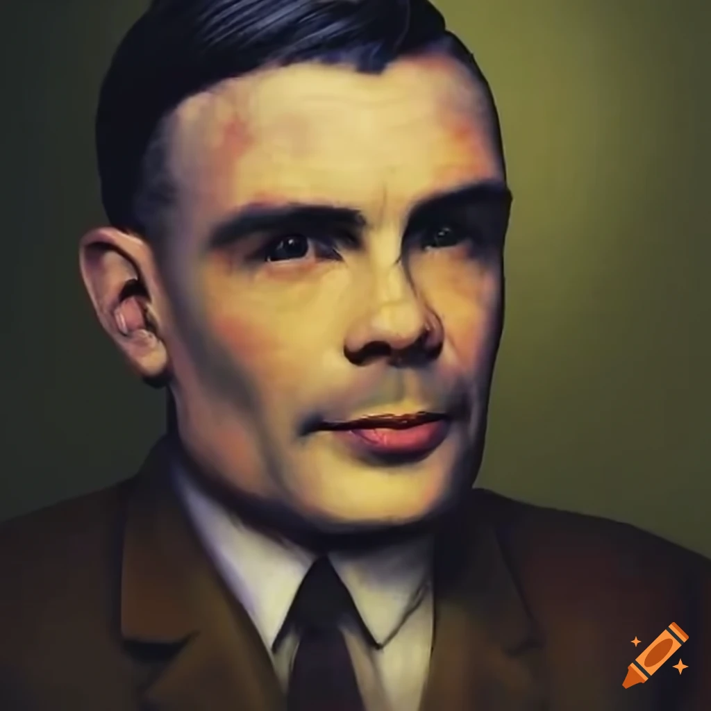 Portrait Of Alan Turing