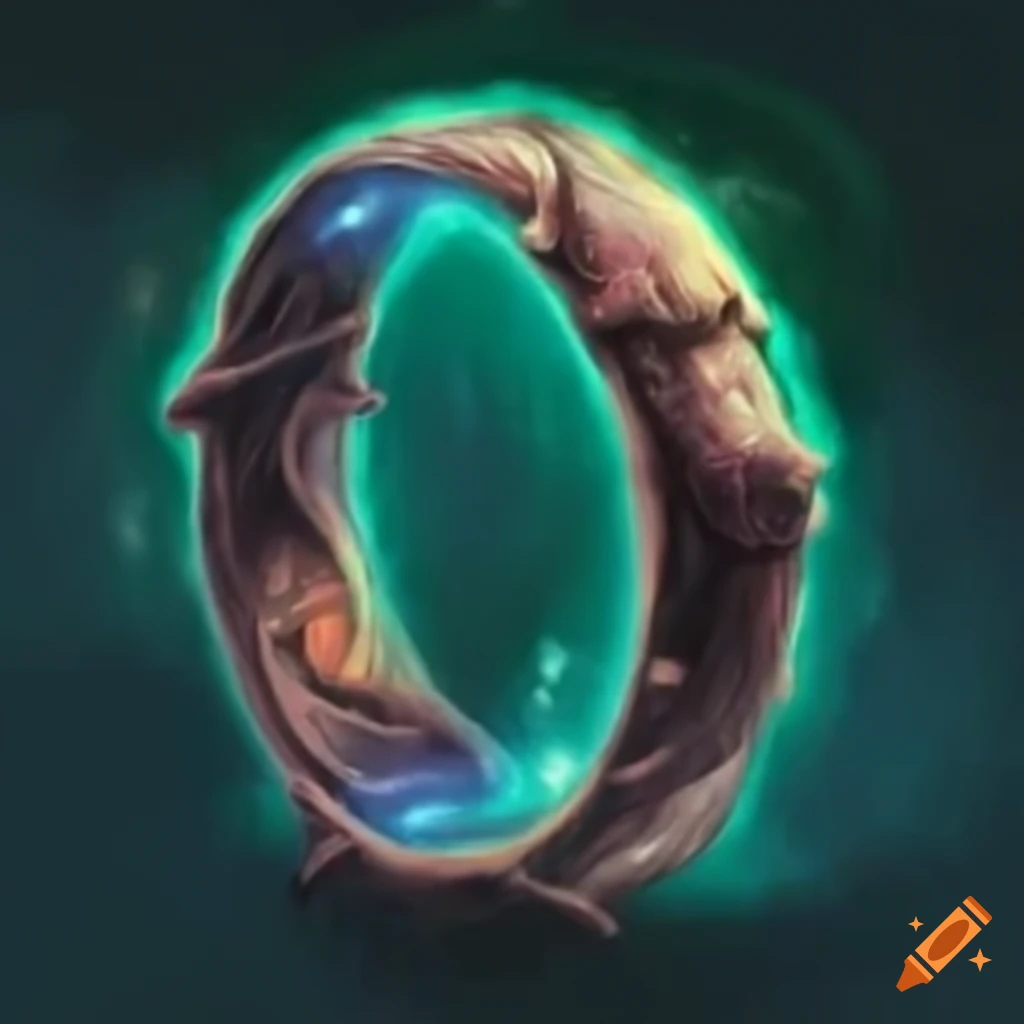 Ring with the power of flames in fantasy art style on Craiyon