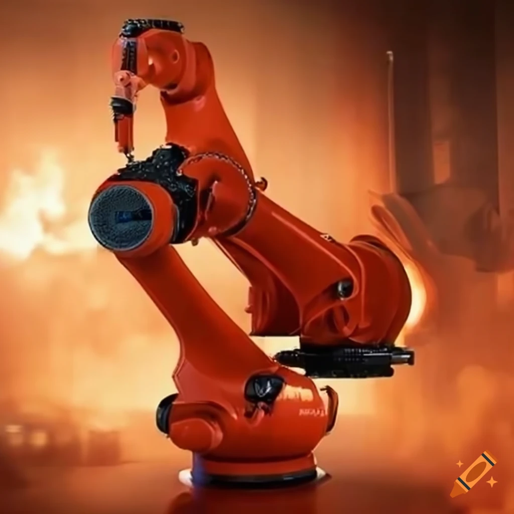 Palletizing robots working in cold chain logistics (controlled ...