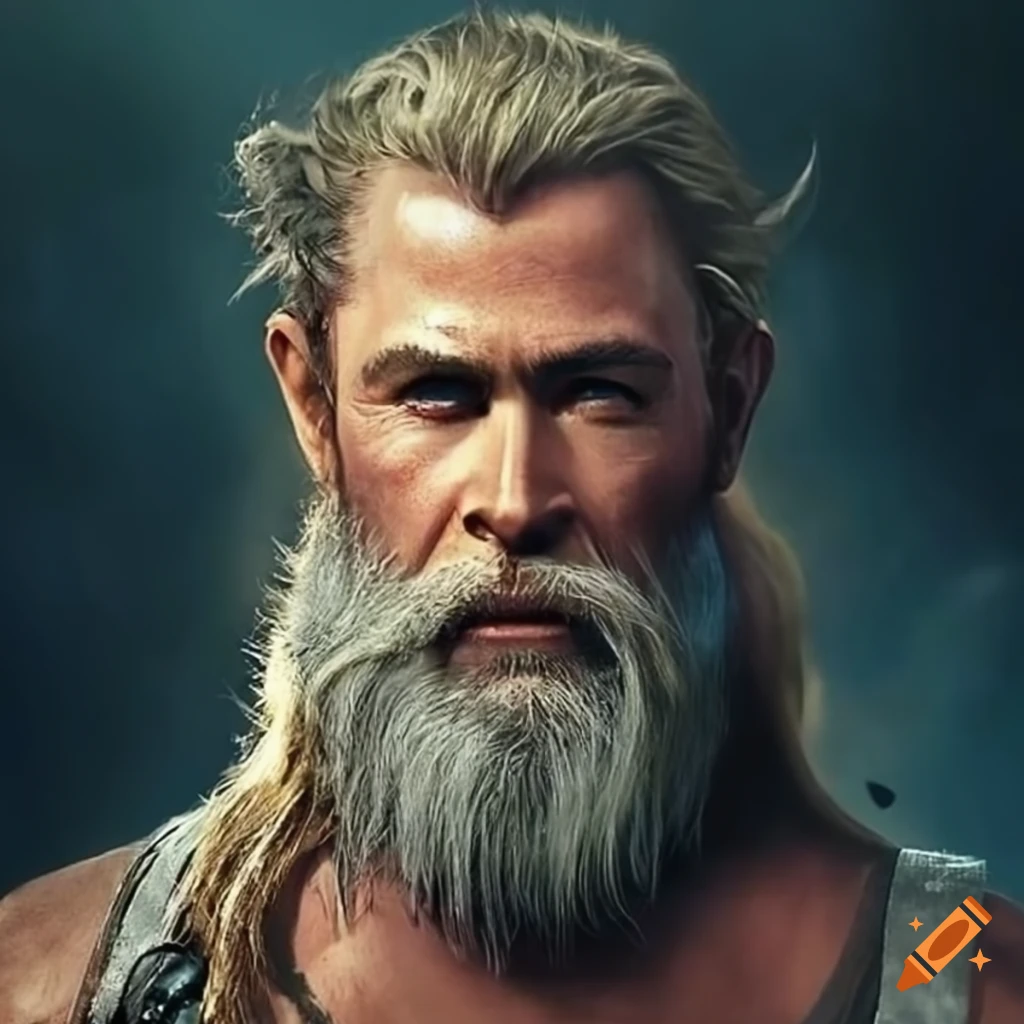 Transformation of brendan fraser's character with a long gray beard on ...