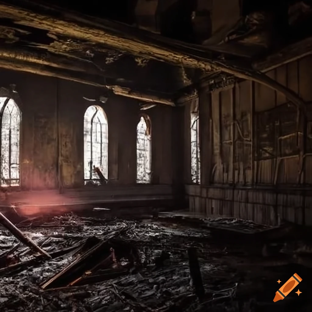 Nikola tesla's burned laboratory remains