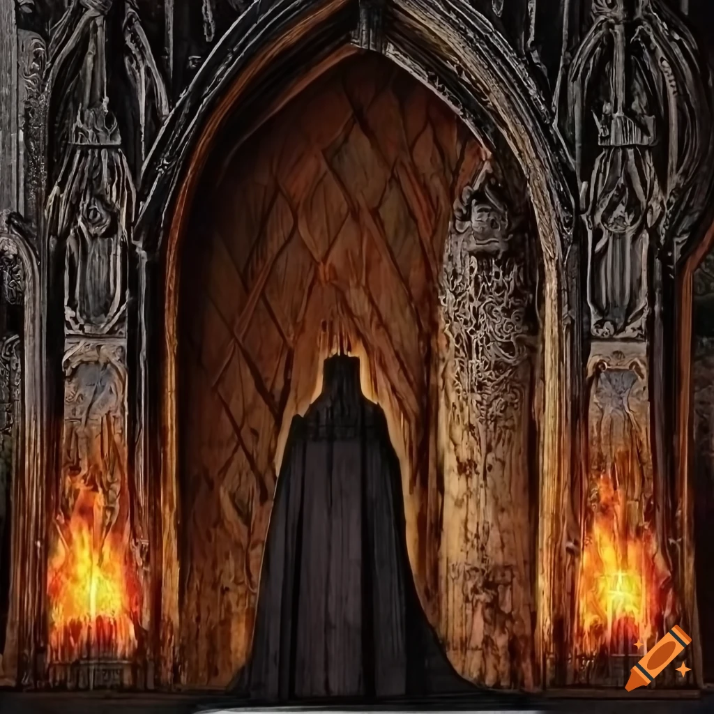 The menacing back door of barad-dur