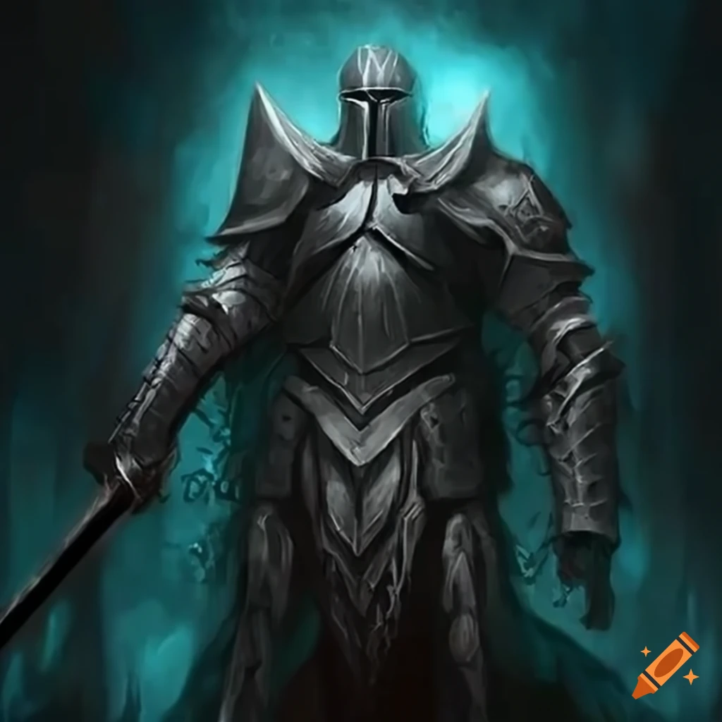 Knight black on Craiyon