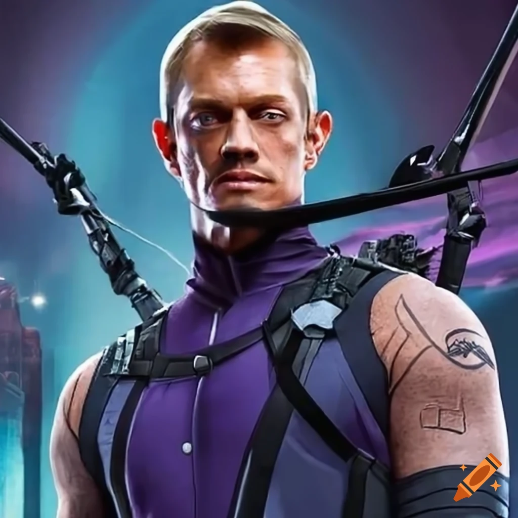 Joel kinnaman as hawkeye