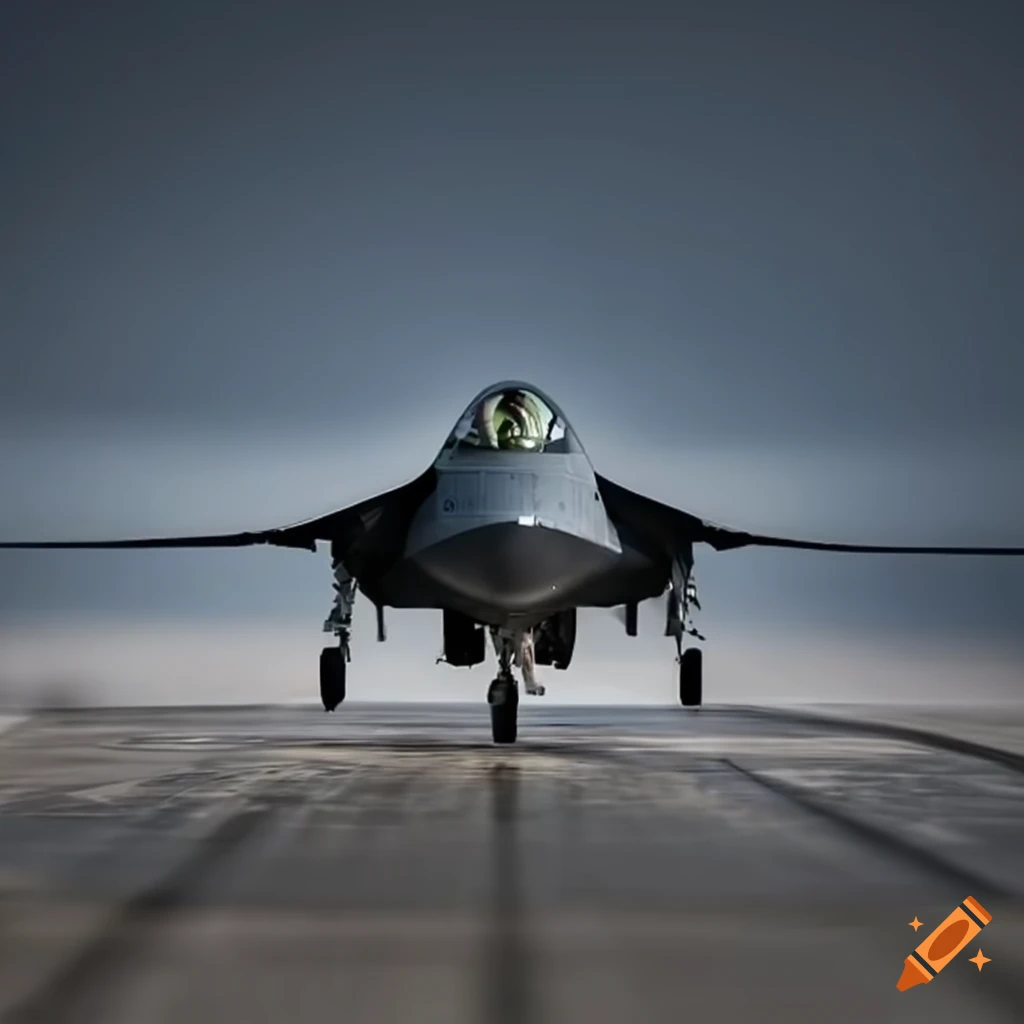 Image of a 6th generation fighter jet