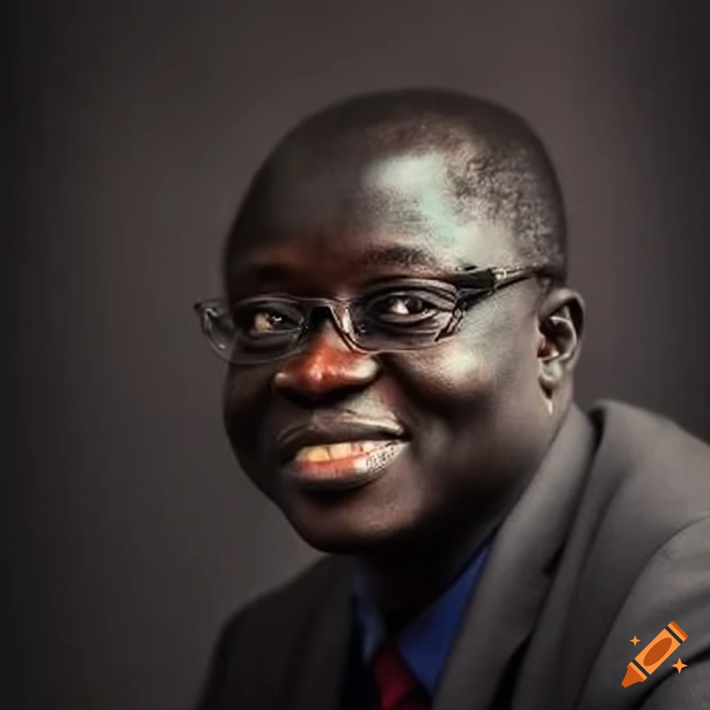 Julius maada bio, leader of sierra leone on Craiyon