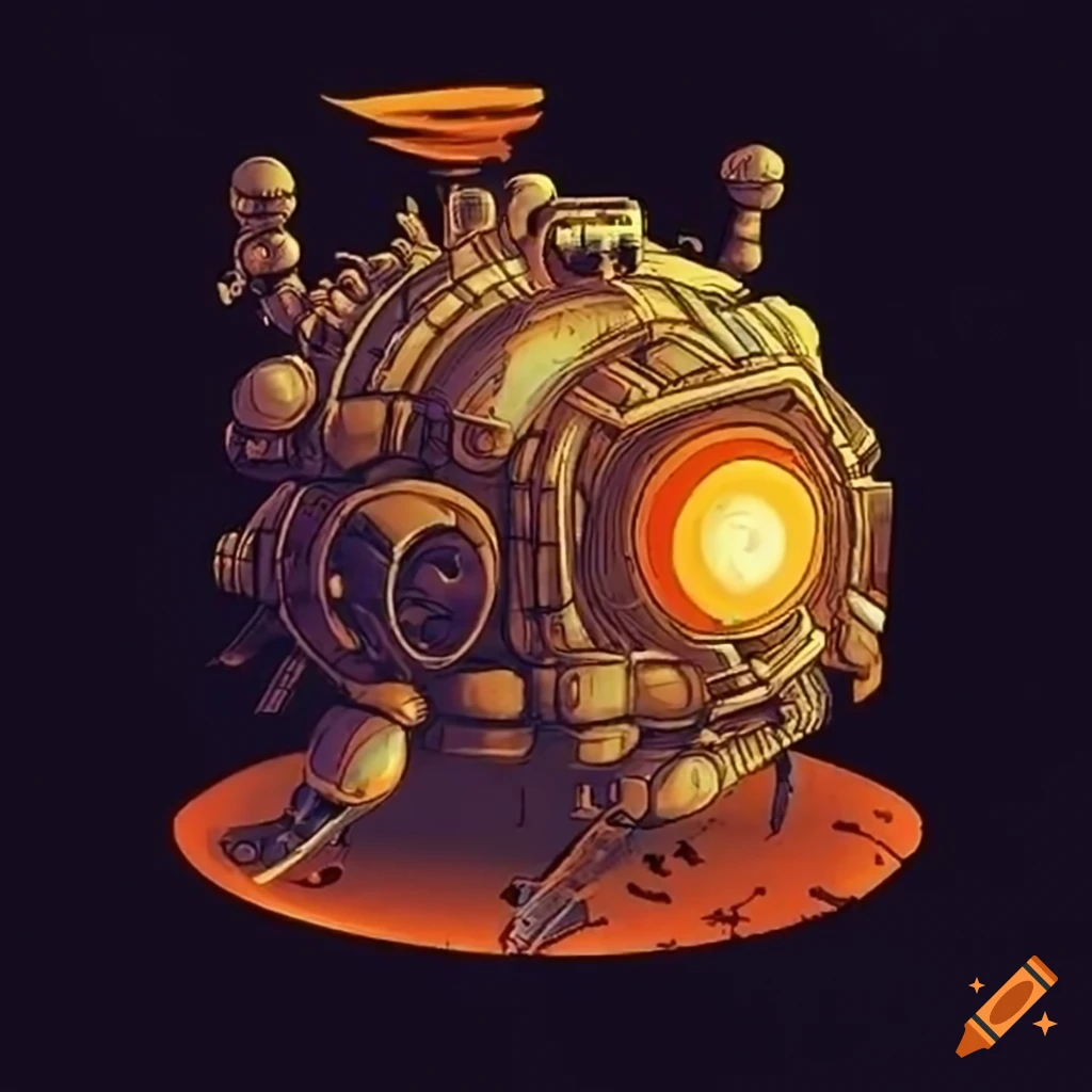 Flying time machine inspired by chrono trigger