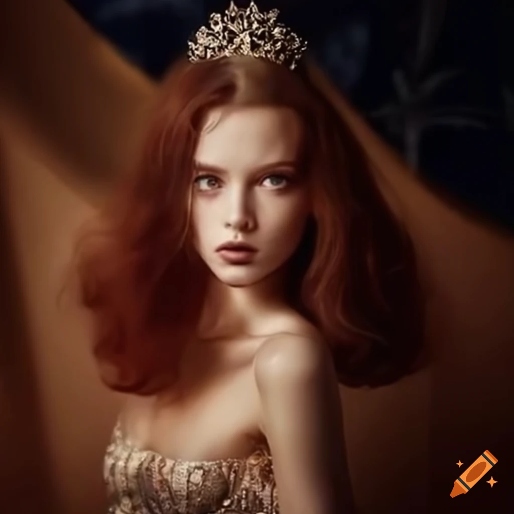 Artwork of a beautiful fantasy princess