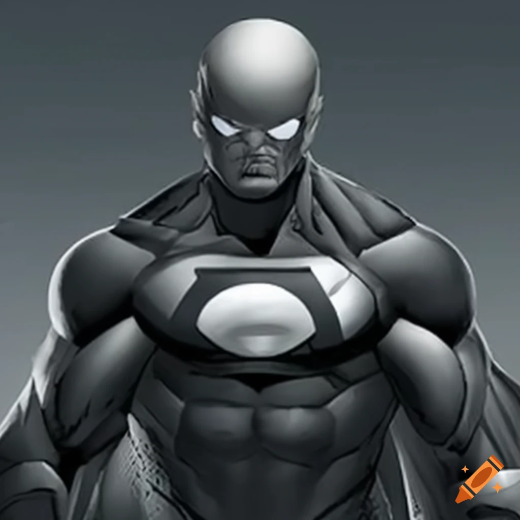 Carbon superhero illustration on Craiyon