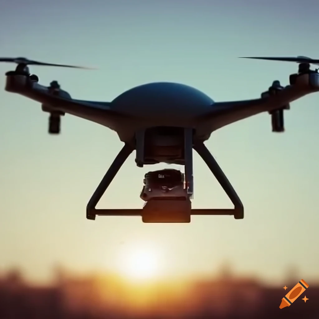 Drones in outer space on Craiyon