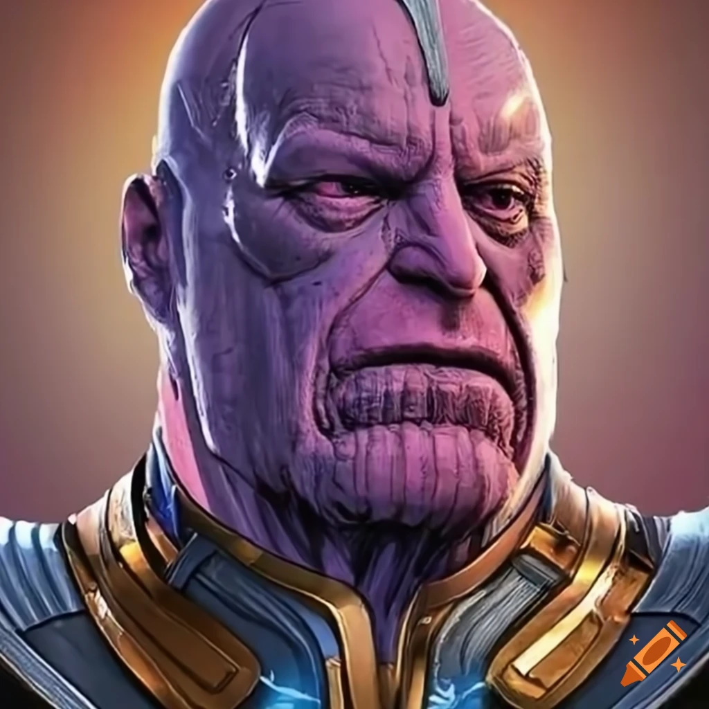 Satirical image of thanos with amlo's face
