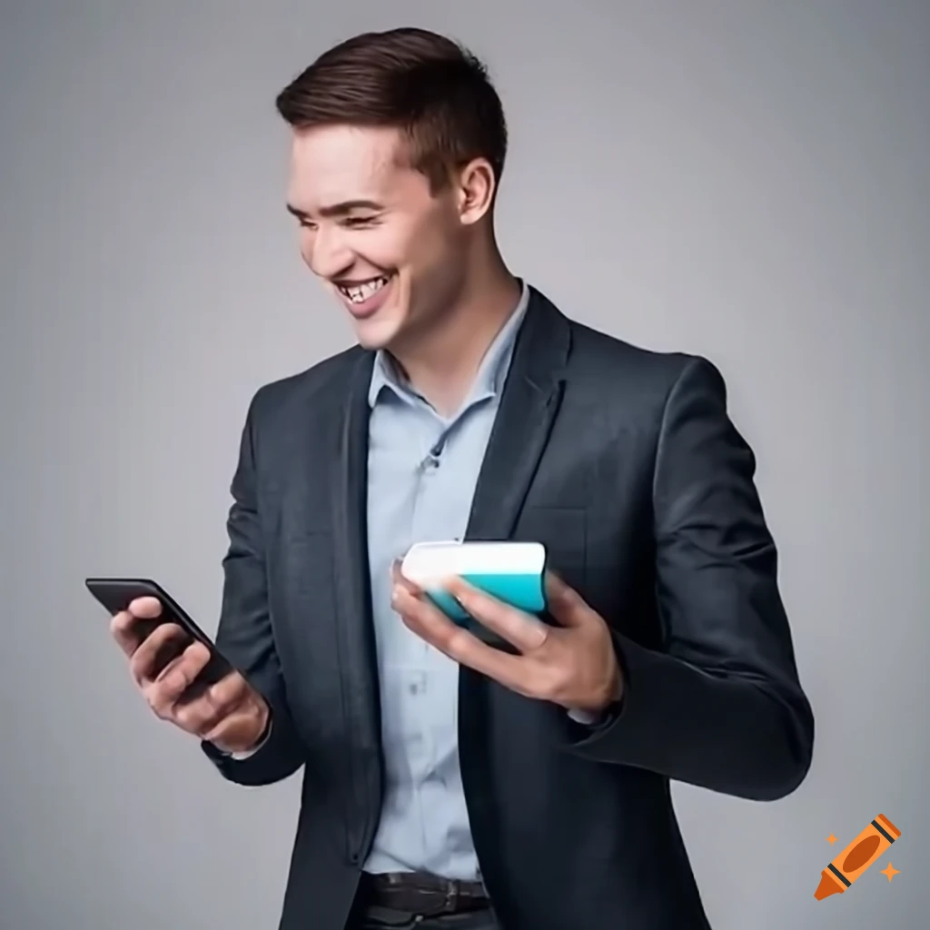 Customer service agent on phone in a professional office on Craiyon