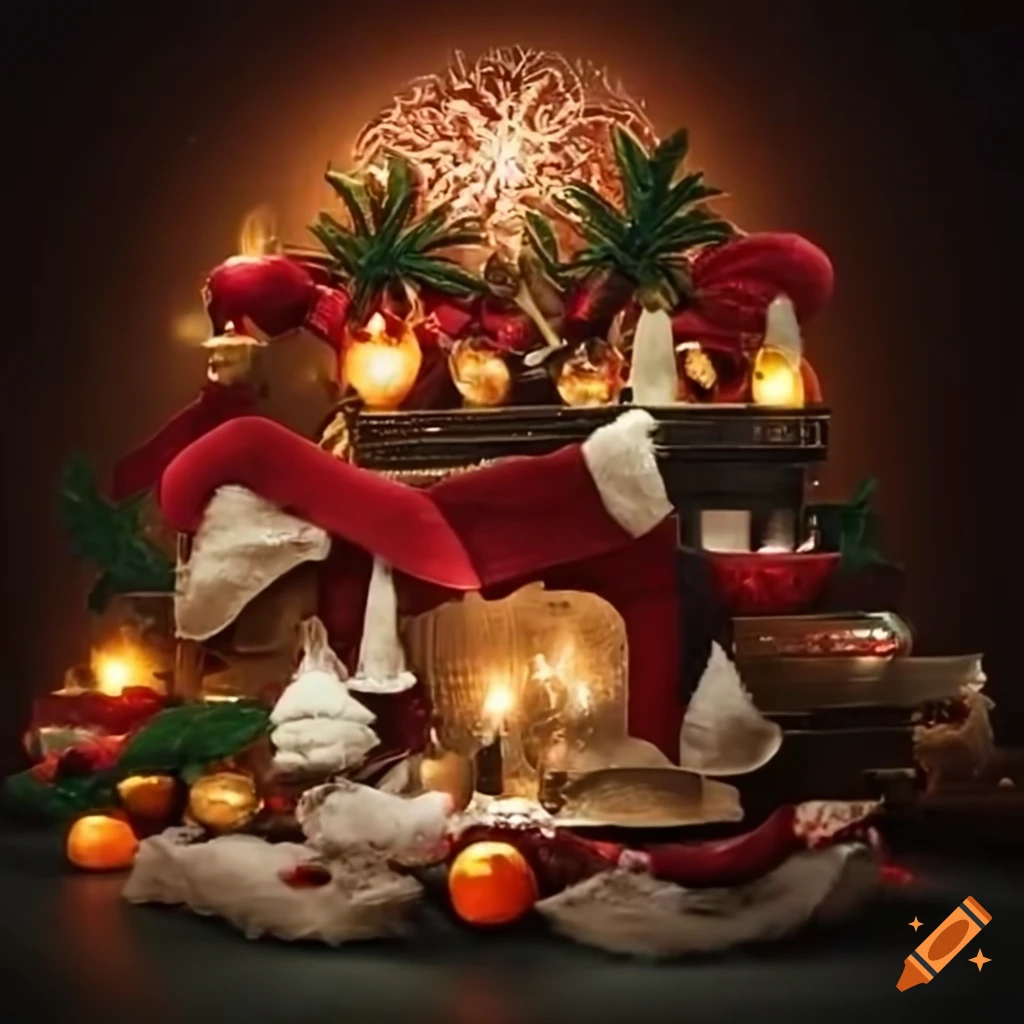 Christmas tree decoration on Craiyon