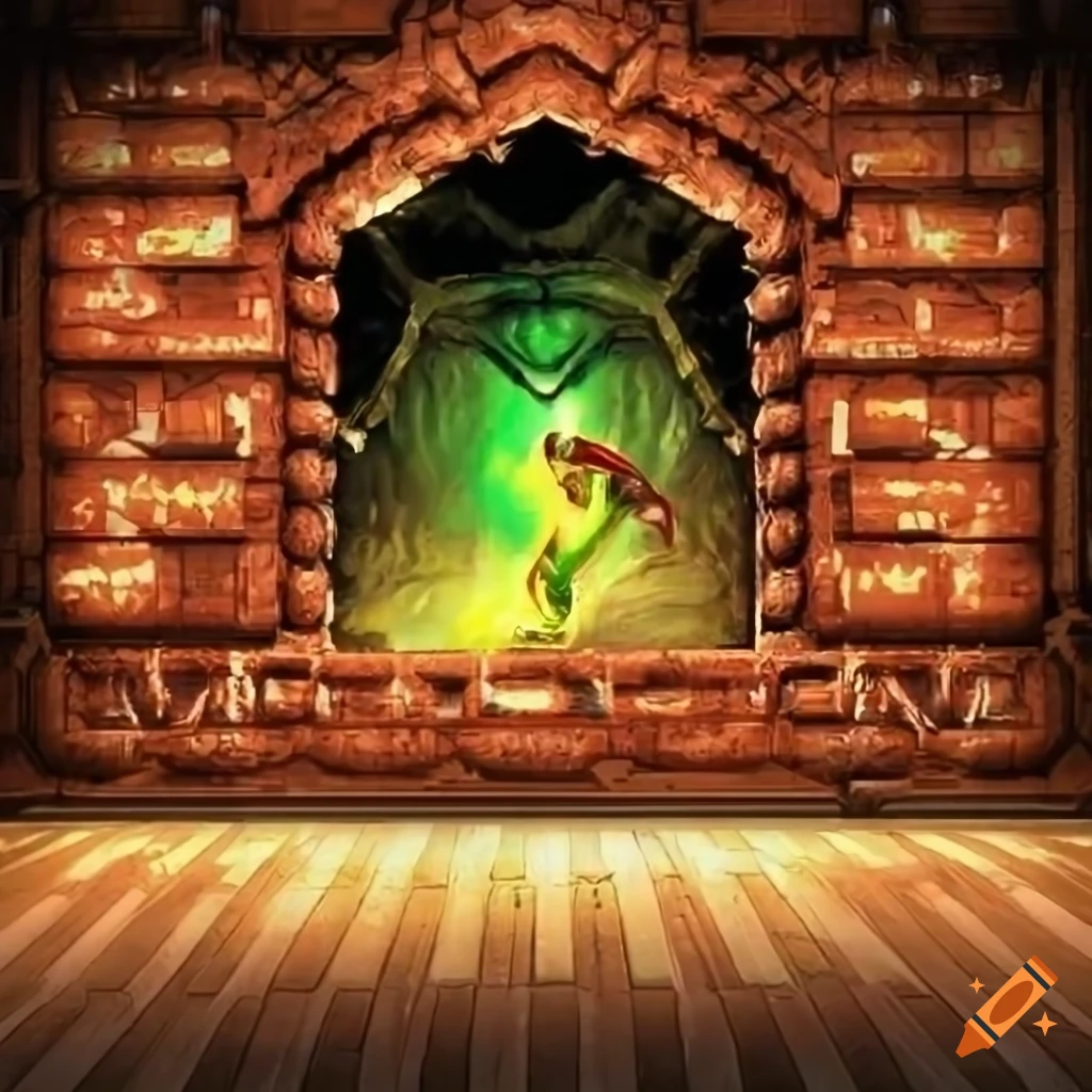 Realistic 2d background for metroid game