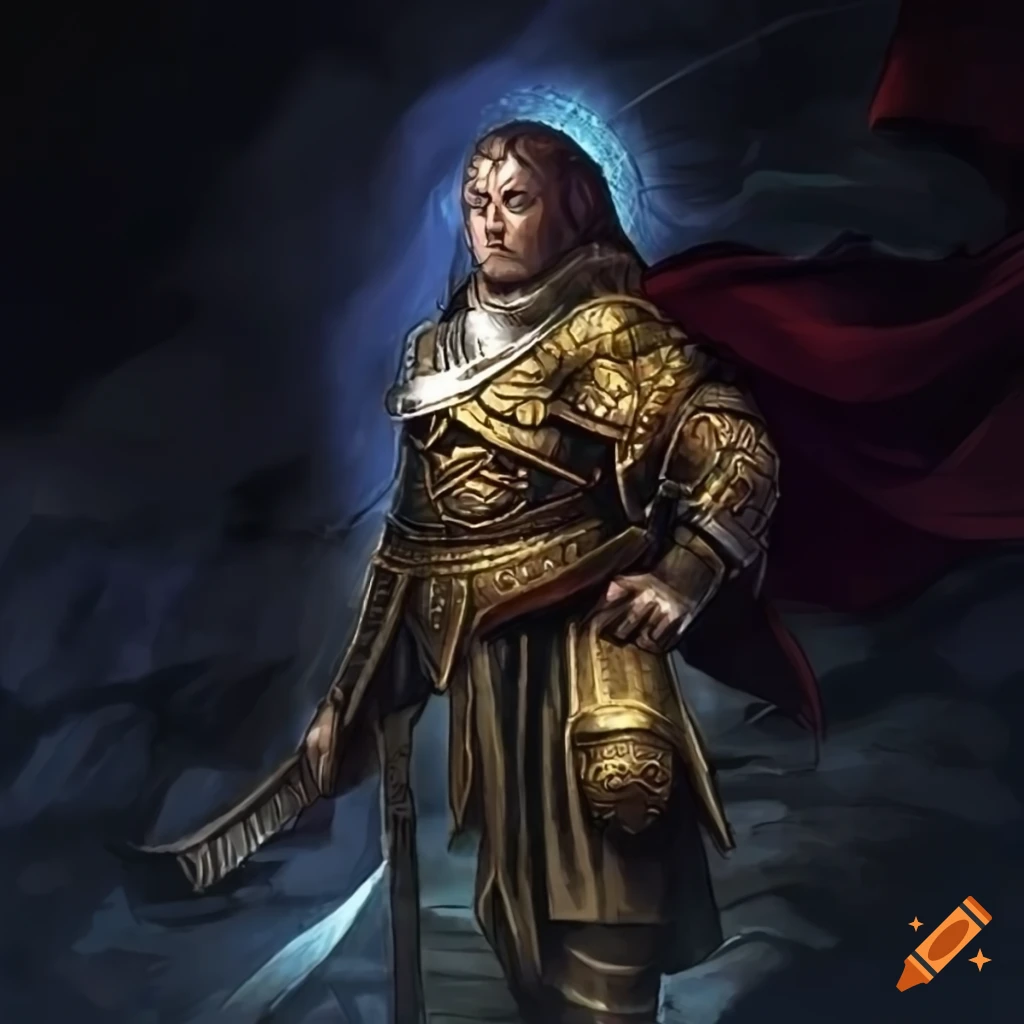 Image of two of swords (peace) and the emperor tarot cards on Craiyon