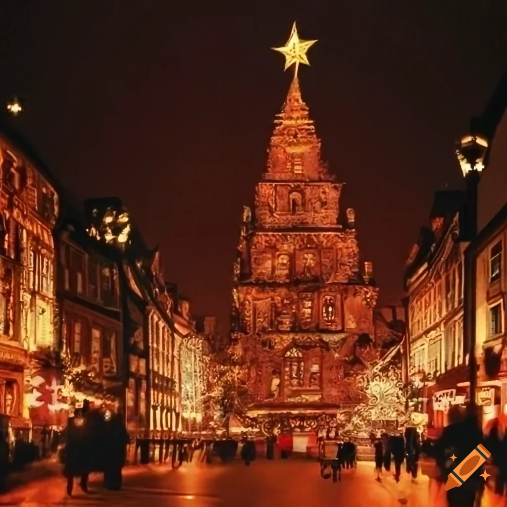 Japanese christmas 2001 vhs footage on Craiyon