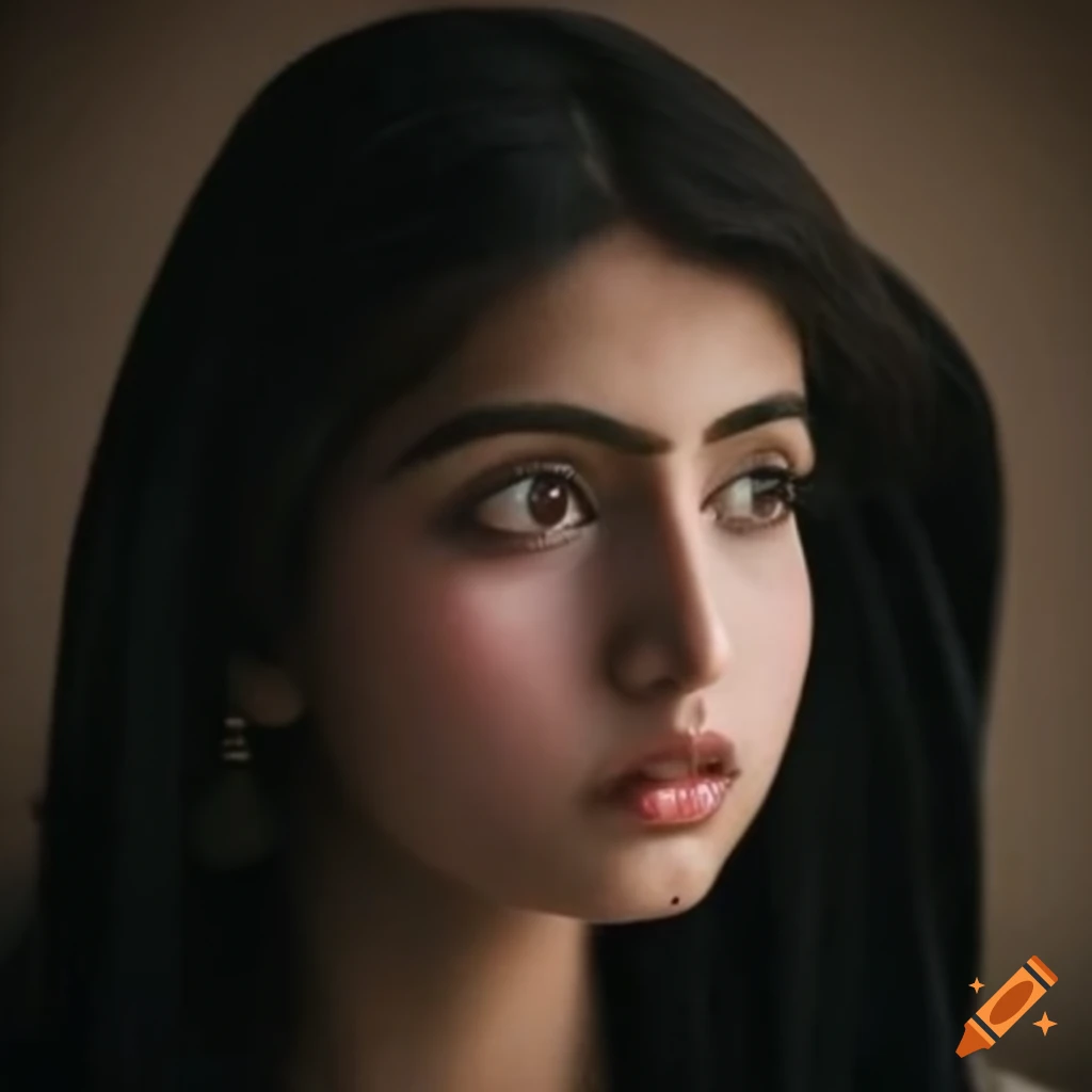 Portrait of a pakistani girl