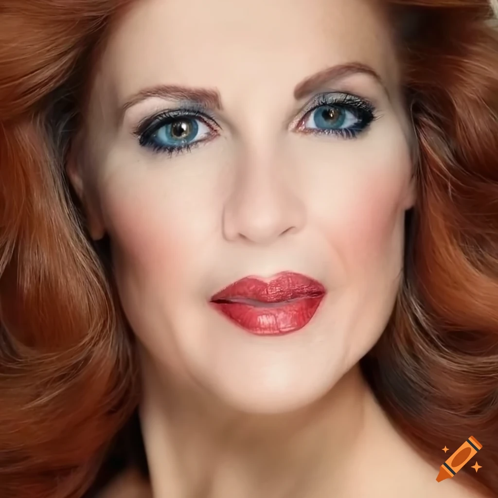 Closeup glamour photo of nina radcliff