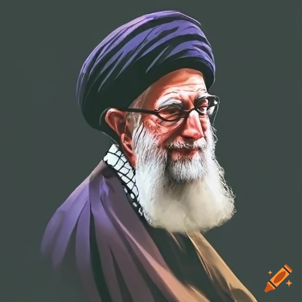 سید علی خامنه ای on Craiyon