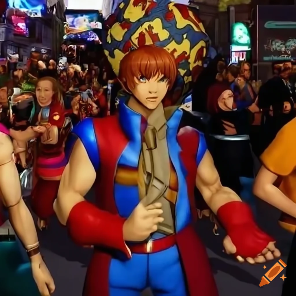 Capcom parade on Craiyon