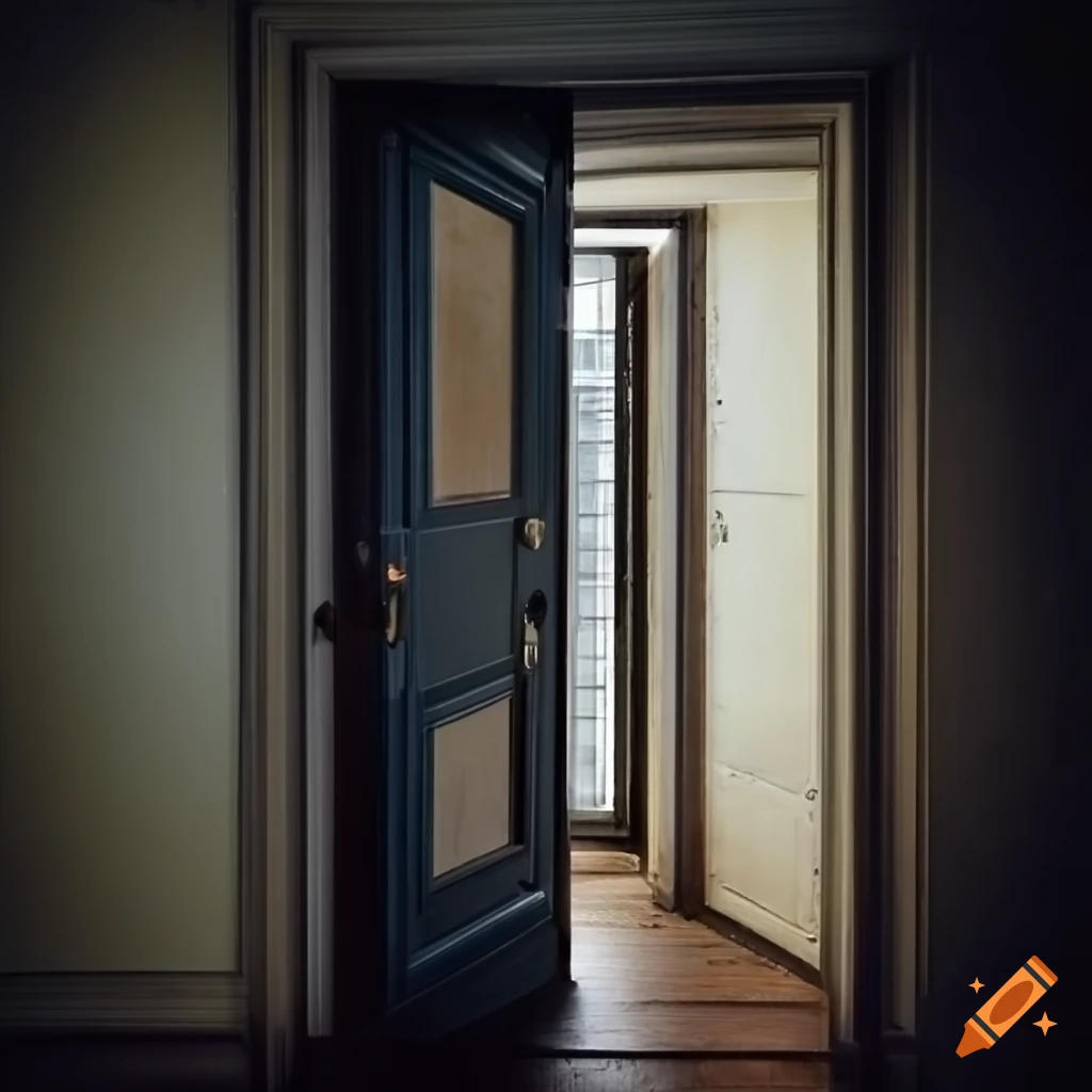 View of a door and window