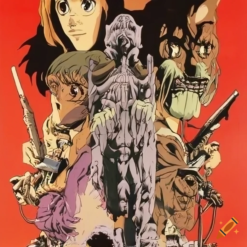 Poster of aliens (1986) anime movie