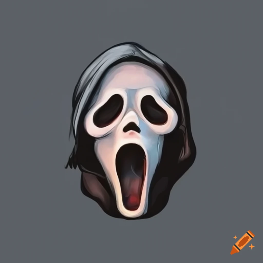 Ghostface wearing westham t-shirt