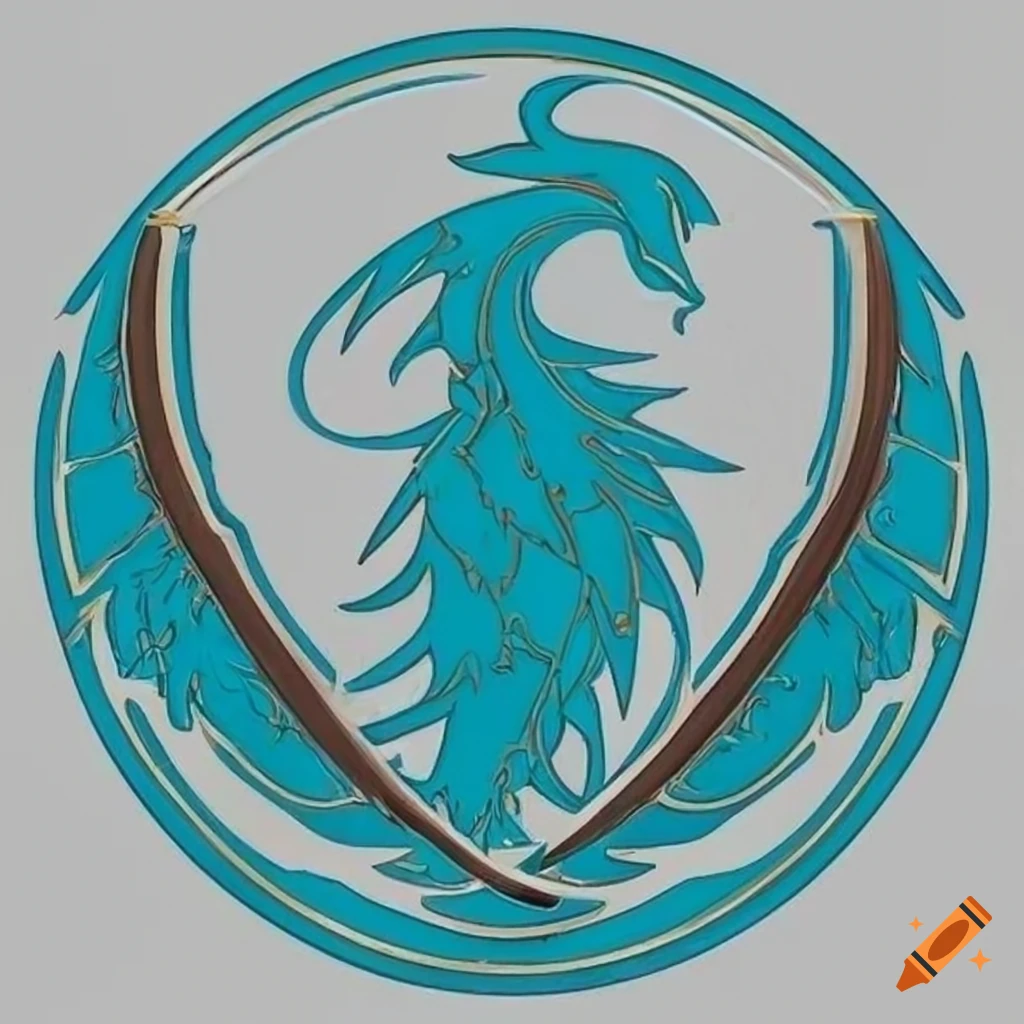 Turquoise Motorcycle Club Logo With A Phoenix Emblem On Craiyon turquoise-motorcycle-club-logo-with-a-phoenix-emblem-on-craiyon