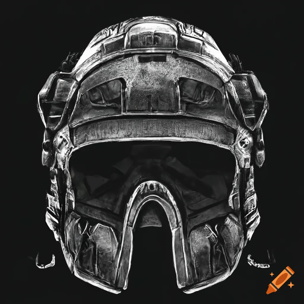 Modern armored helmet altyn