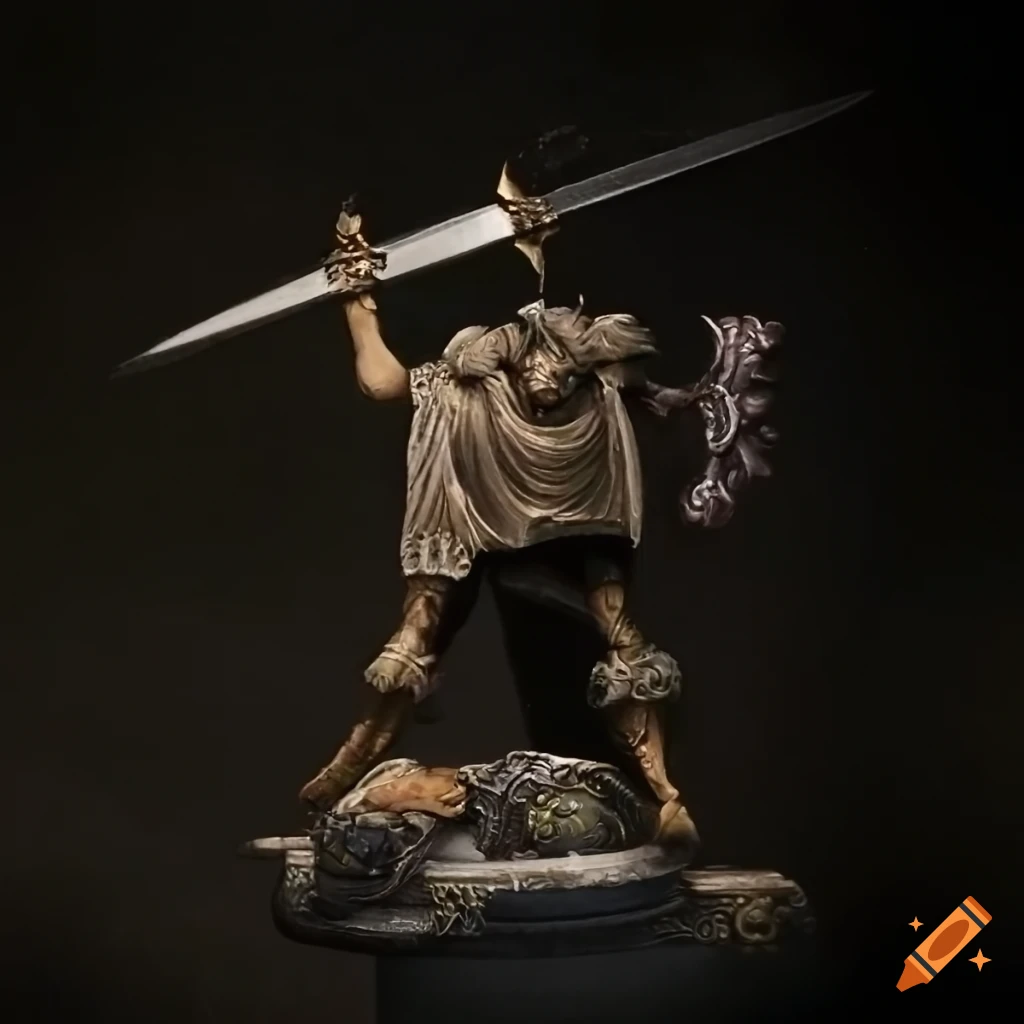 Image of Two of Swords (Peace) and The Emperor tarot cards on Craiyon