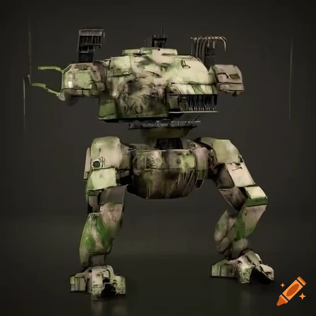 World turtle mecha on Craiyon