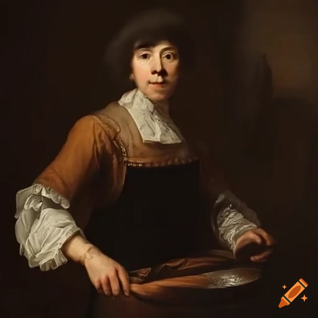 Portrait of a baker wizard wearing a chef wizard hat, middle aged man ...