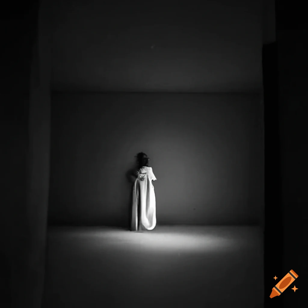 Image of jesus in a bright liminal space