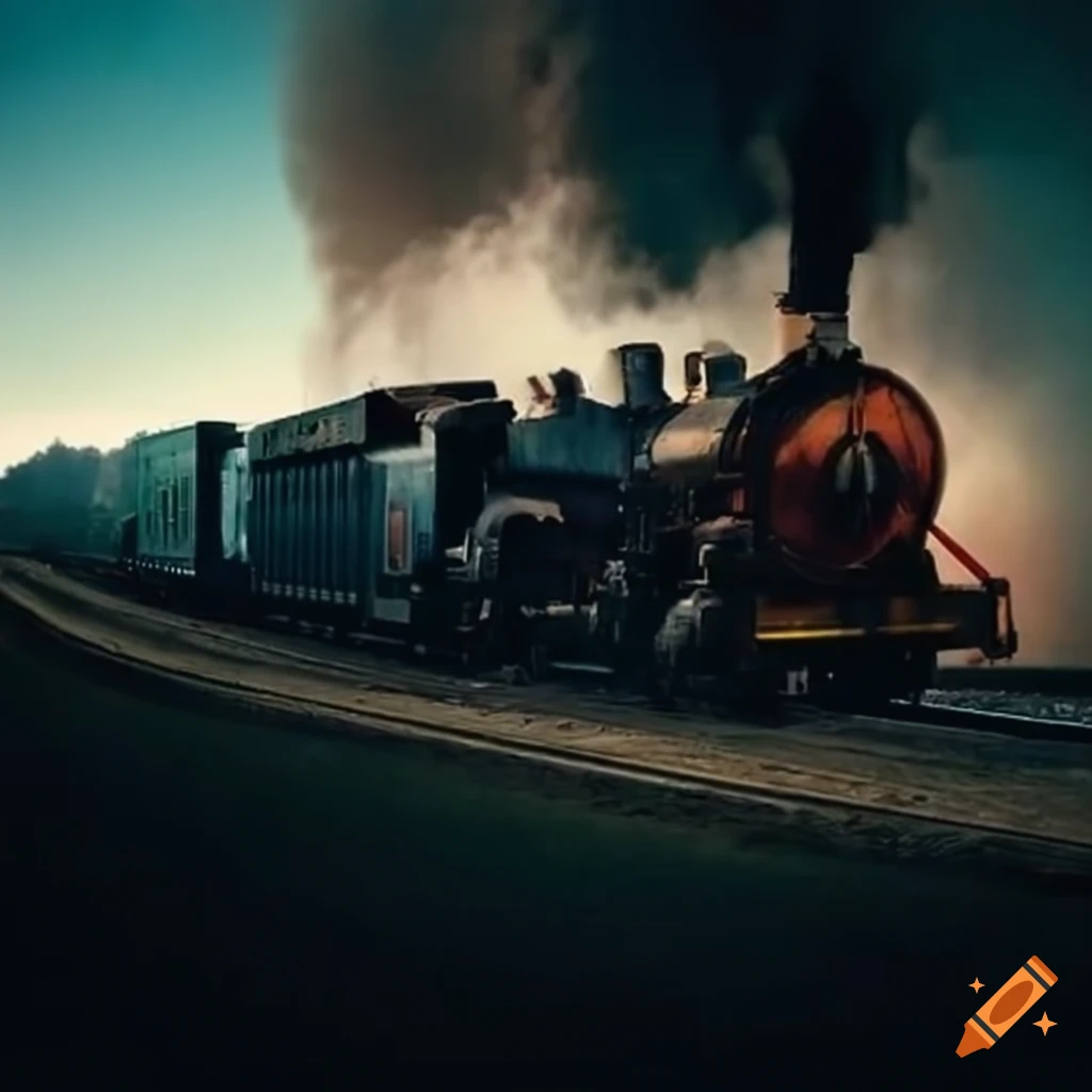 Railway Track On Craiyon