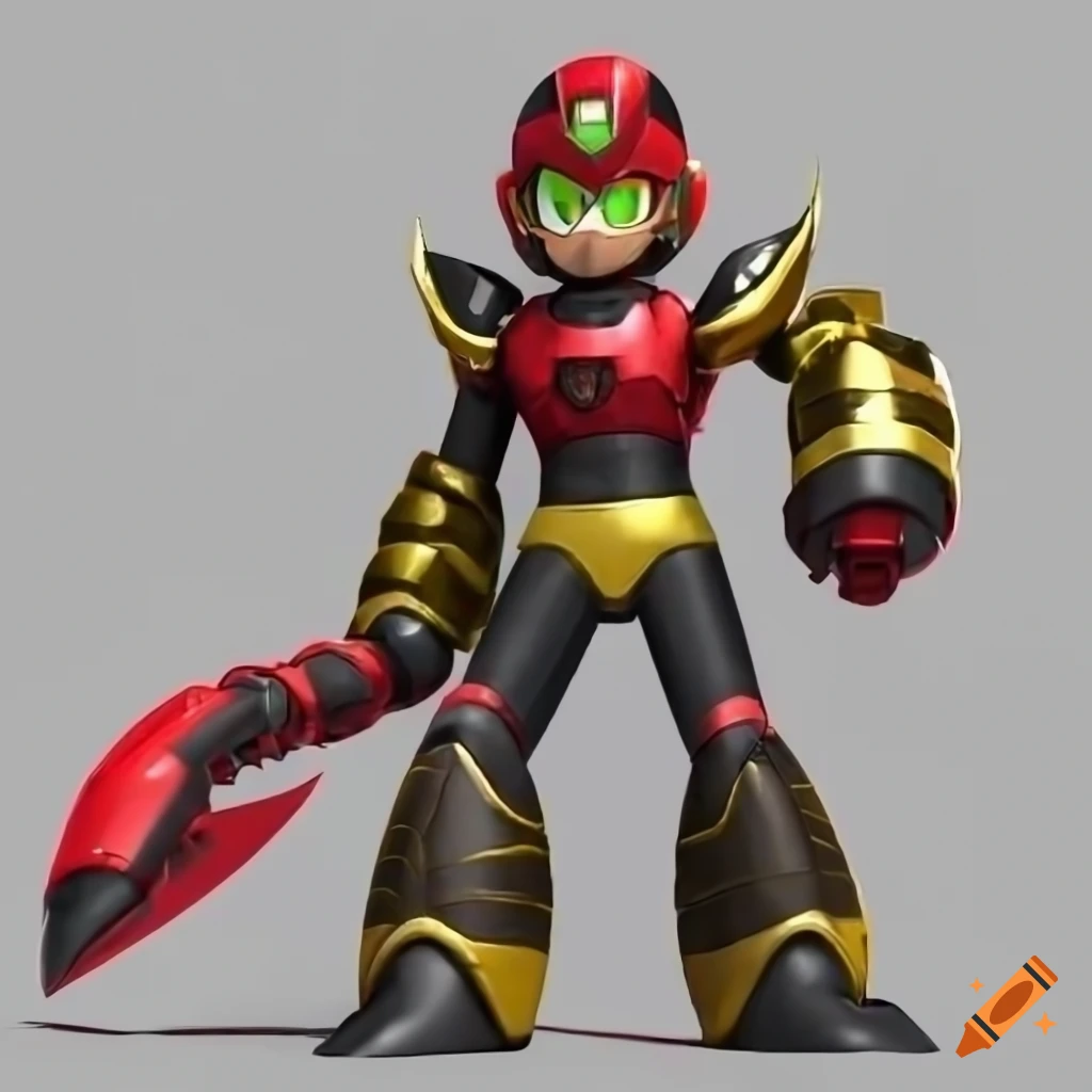 3d render of a scorpion-themed villain character on Craiyon