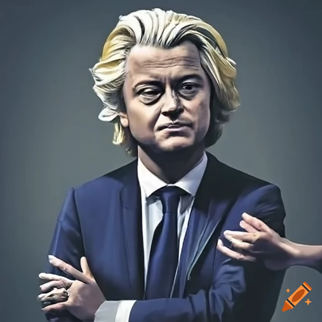 Image of geert wilders dressed as sinterklaas on Craiyon