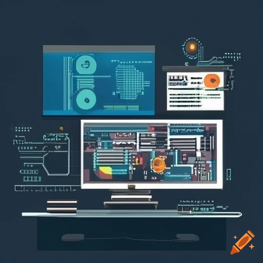 Sleek banner design for electronic engineers