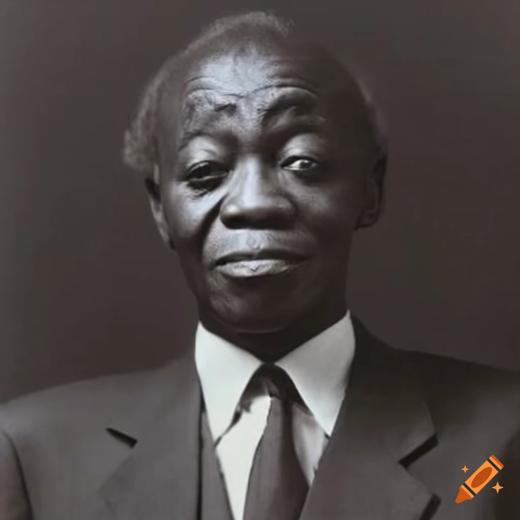 Portrait of albert margai, sierra leone politician